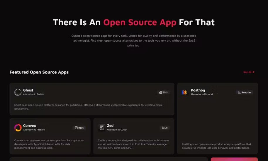 Open Apps - Open source app directory | Steemhunt